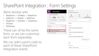 RISPUG - Top Form - Using PowerApps to Replace List Forms | PPTX | Computer Software and ...