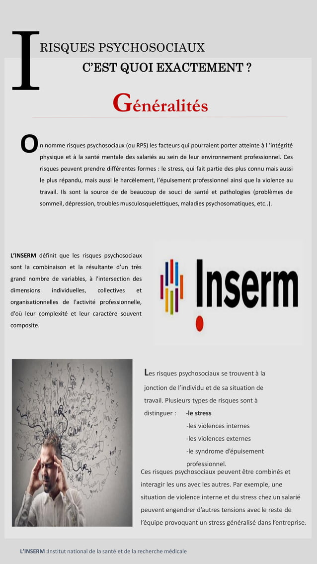 Risques psychosociaux et stress | PDF