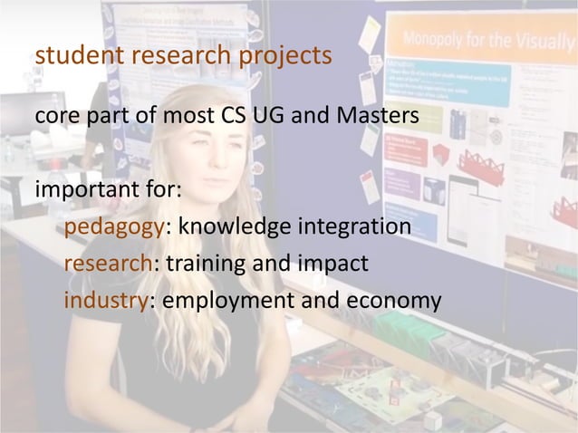 Re-imagining the Student Research Project | PPT