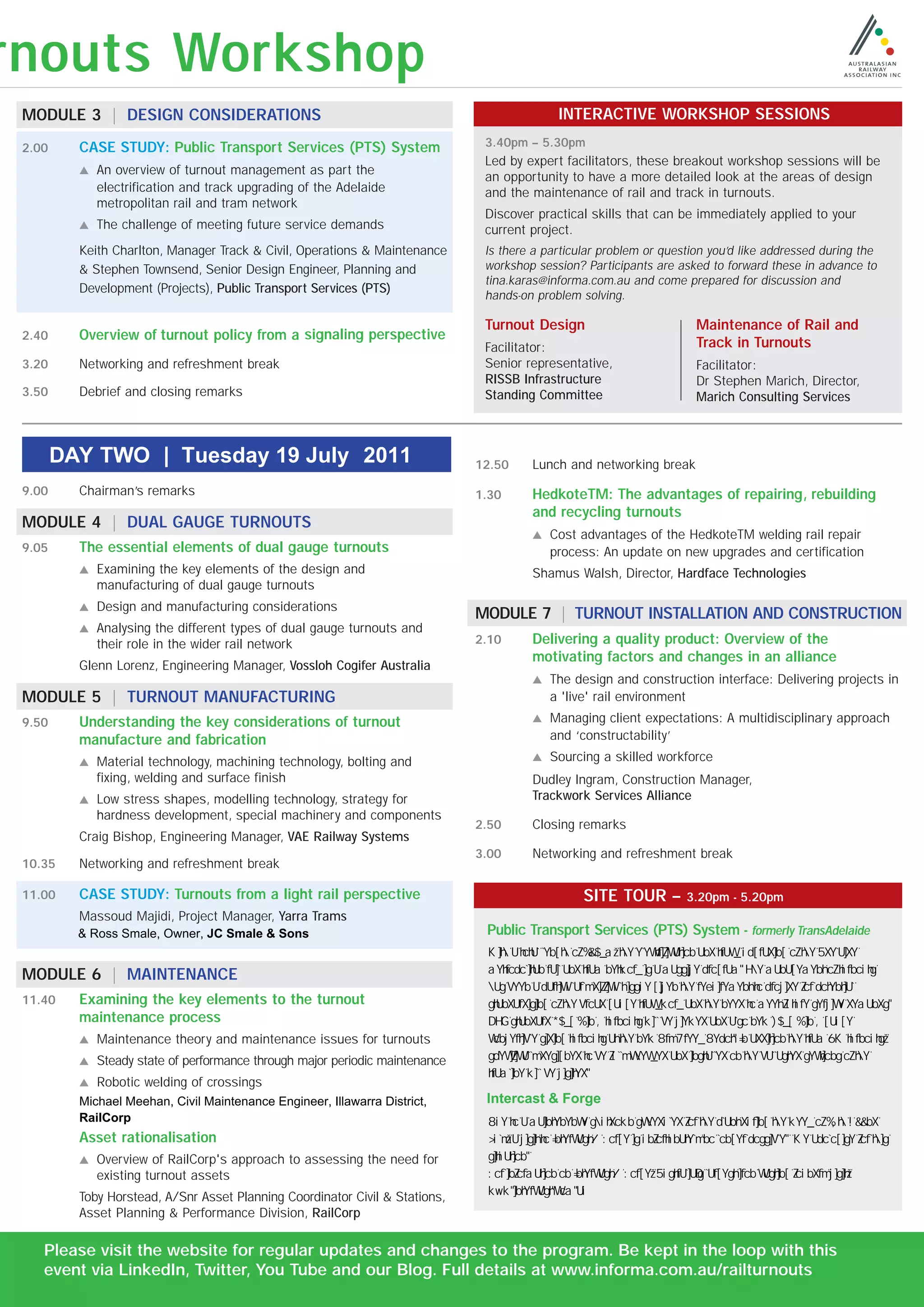 RISSB Rail Turnouts Adelaide Updated | PDF
