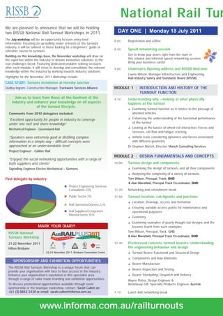 RISSB Rail Turnouts Adelaide Updated | PDF