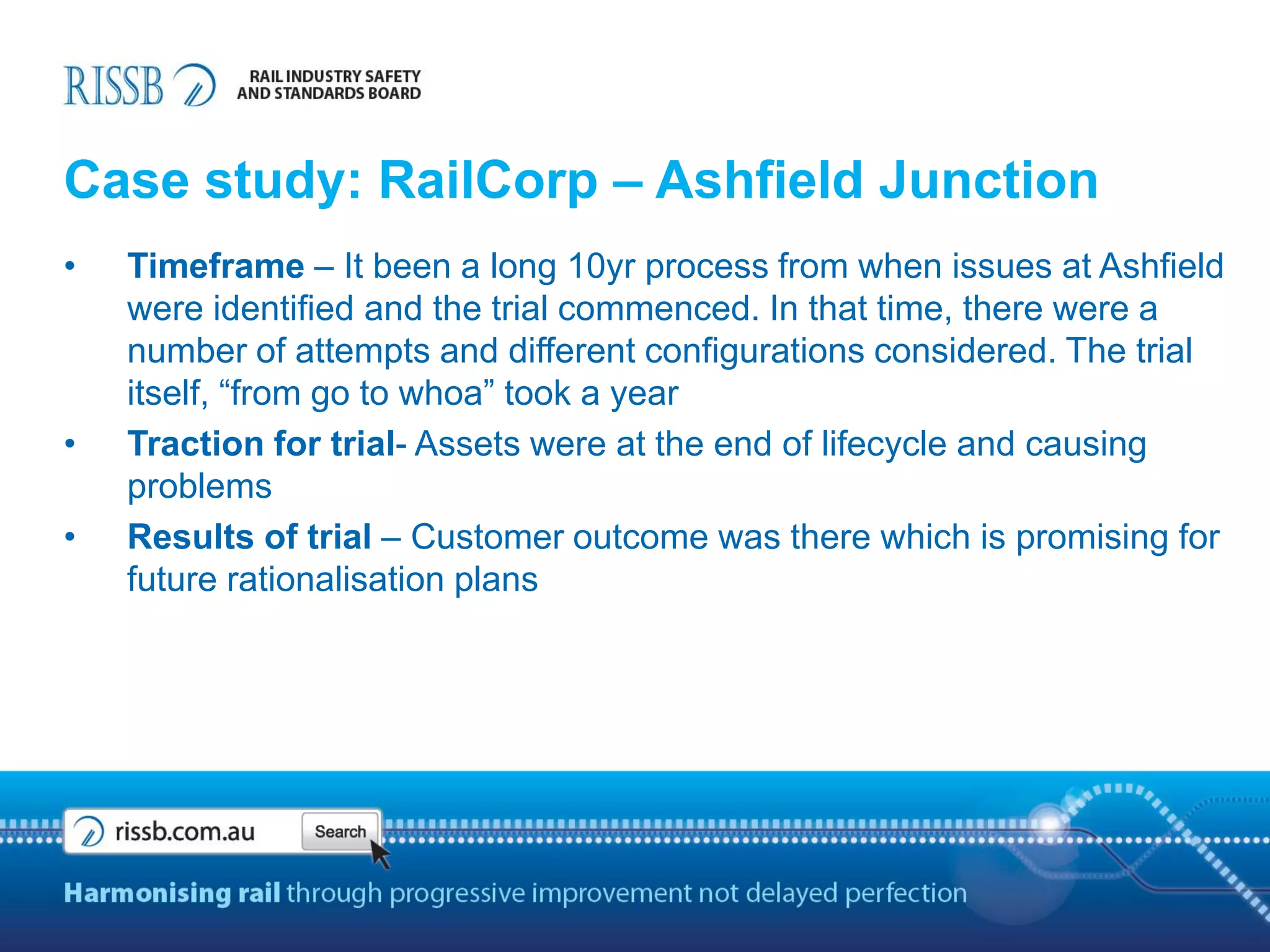 RISSB Rail Turnouts: Maintenance Q&A Summary | PDF