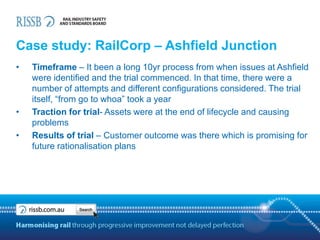 RISSB Rail Turnouts: Maintenance Q&A Summary | PPT