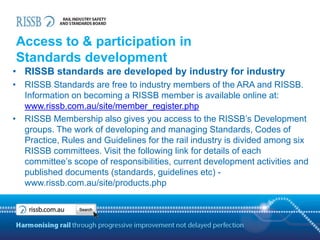 RISSB Rail Turnouts: Maintenance Q&A Summary | PPT