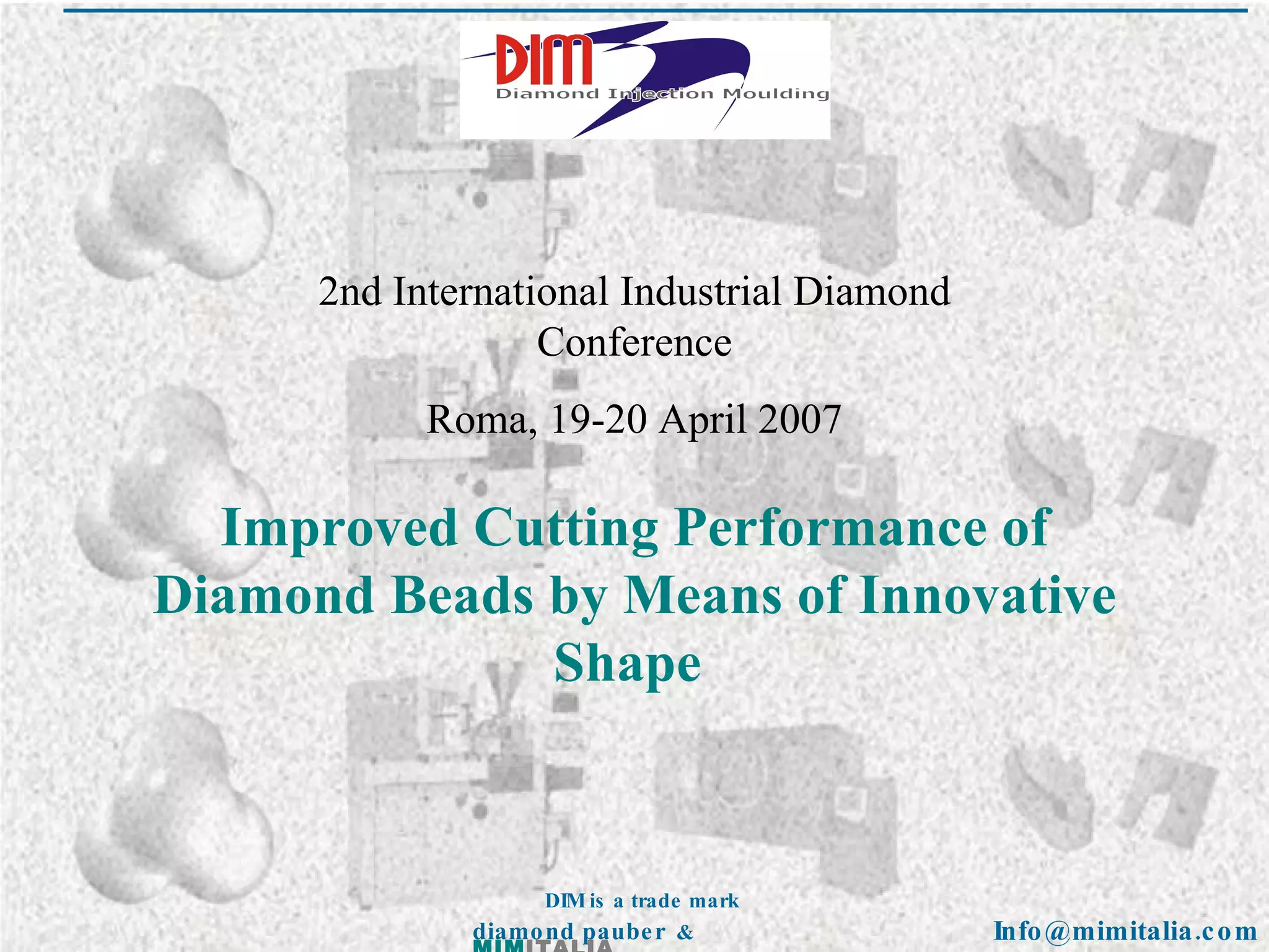Presentation Diamond at Work | PPT | Beadwork | Arts and Crafts