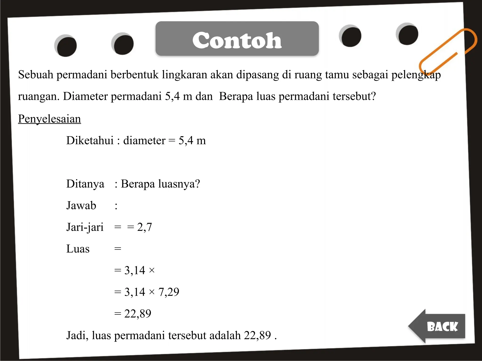 Menemukan keliling lingkaran dengan pendekatan phi | PPTX