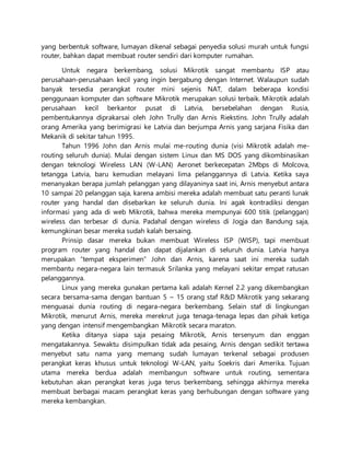 Ristianawati 2114 r0800 mikrotik | PDF