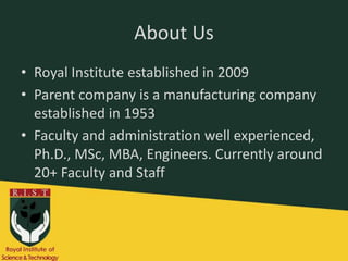 DAE Mechanical | DAE Electrical | Diploma in Information Technology ...