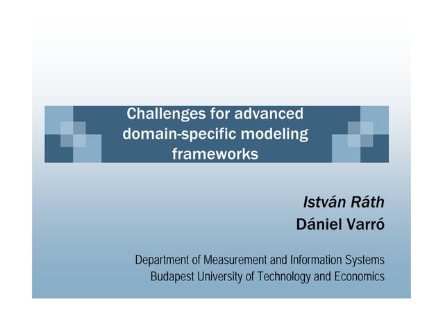 Challenges for advanced domain-specific frameworks | PDF | Graphics Software | Computer Software ...