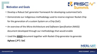 Reverse Engineering of Rocket Chip | PPTX | Programming Languages | Computing