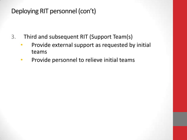 Craig Fire RIT Training | PPTX