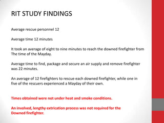 Craig Fire RIT Training | PPTX