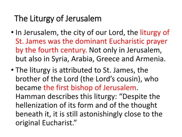 Rit101_1-TheHistoryofthe Liturgy.ppt | Christianity | Religion ...