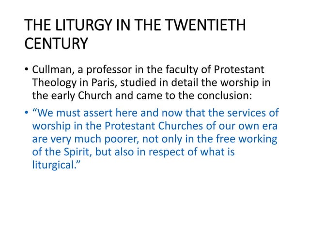 Rit101_1-TheHistoryofthe Liturgy.ppt | Christianity | Religion ...