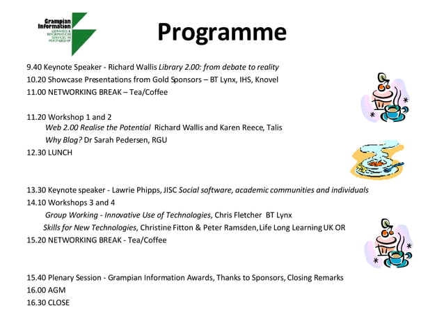 GI Conference & AGM 07 - Chair's slides | PPT