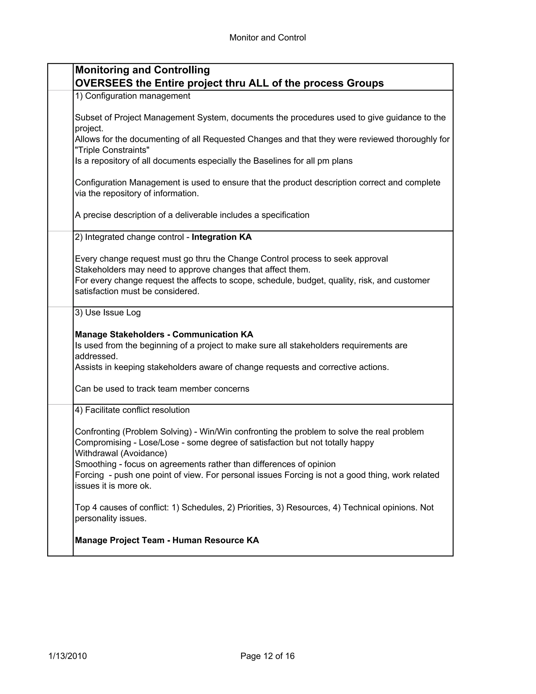 Rita's Process Chart | PDF