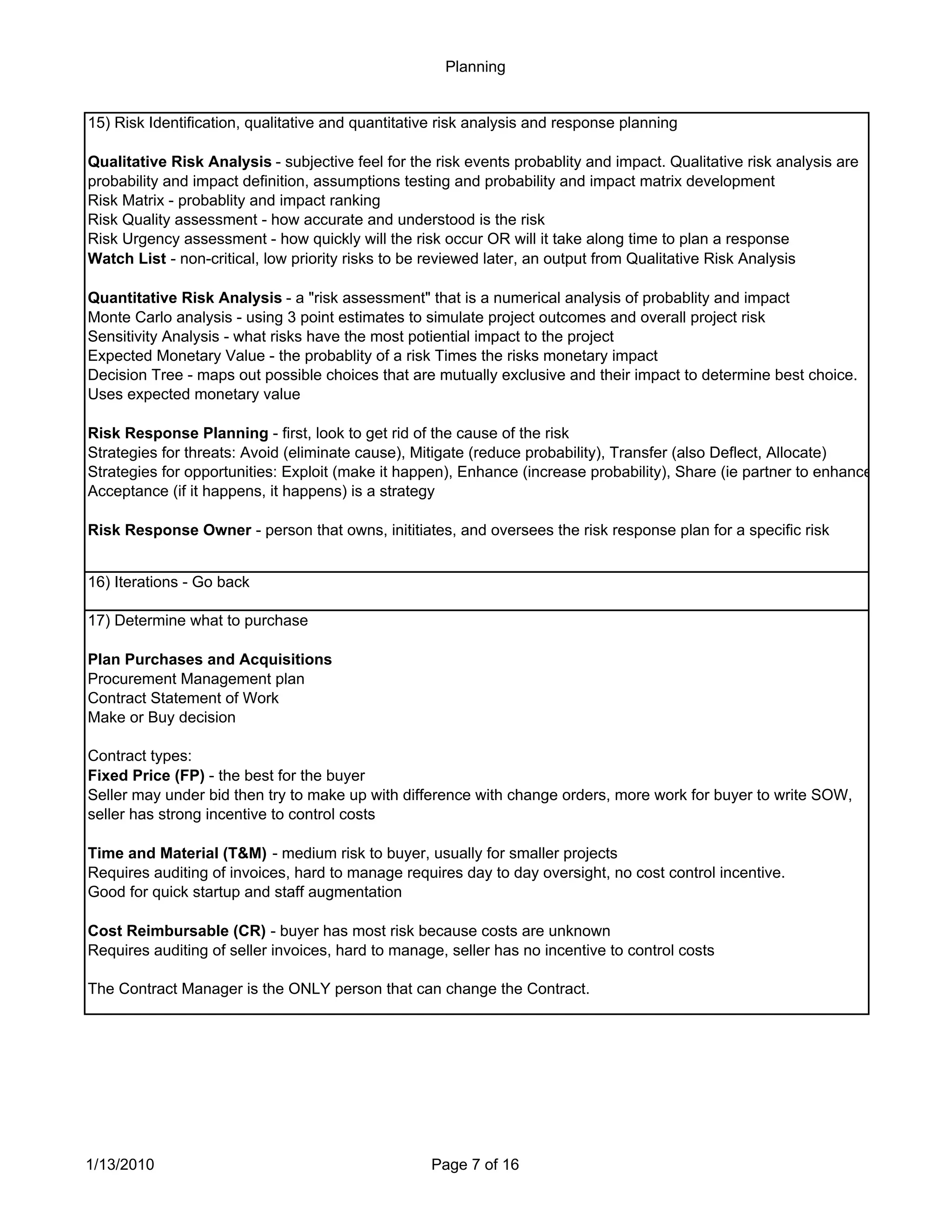 Rita's Process Chart | PDF