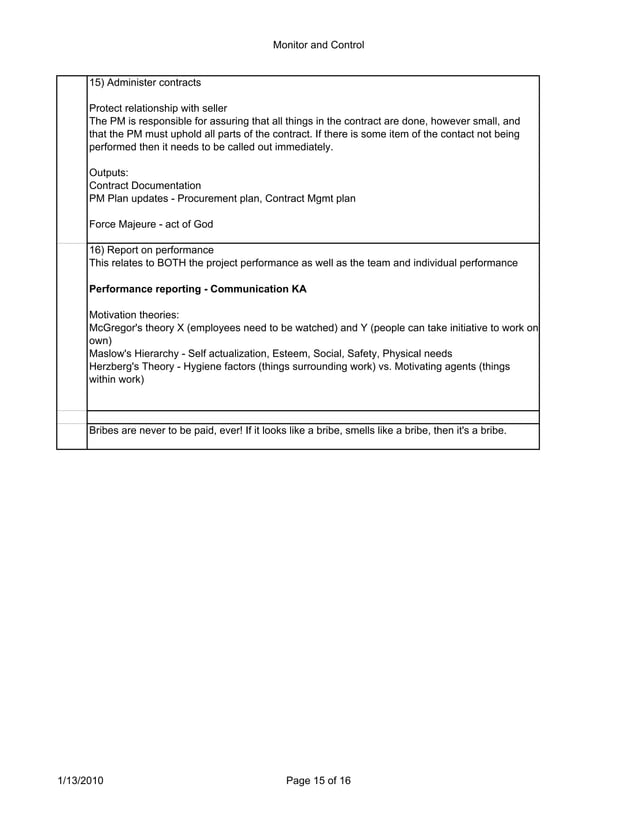 Rita's Process Chart | PDF | Business | Business and Finance