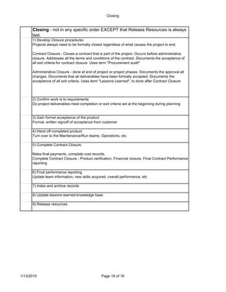 Rita's Process Chart | PDF