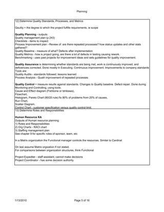 Rita's Process Chart | PDF