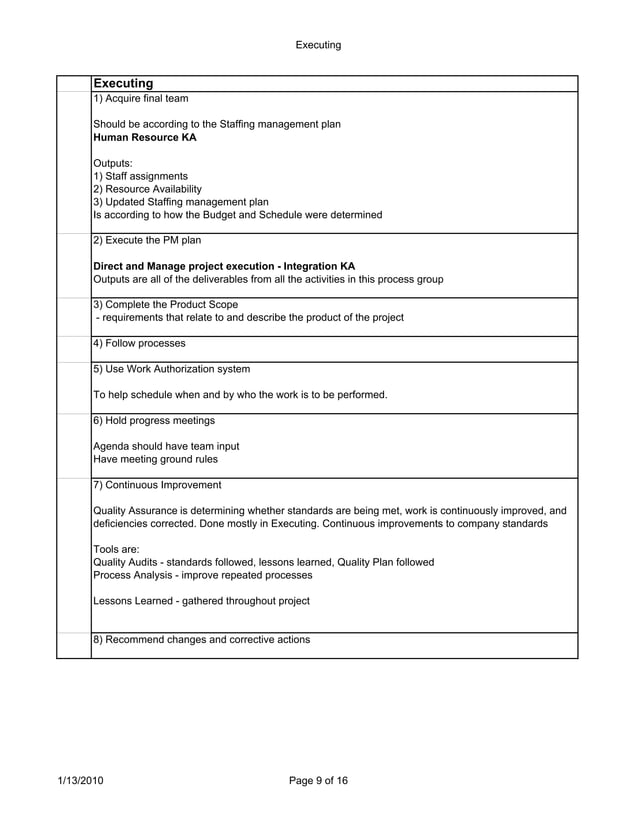 Rita's Process Chart | PDF | Business | Business and Finance