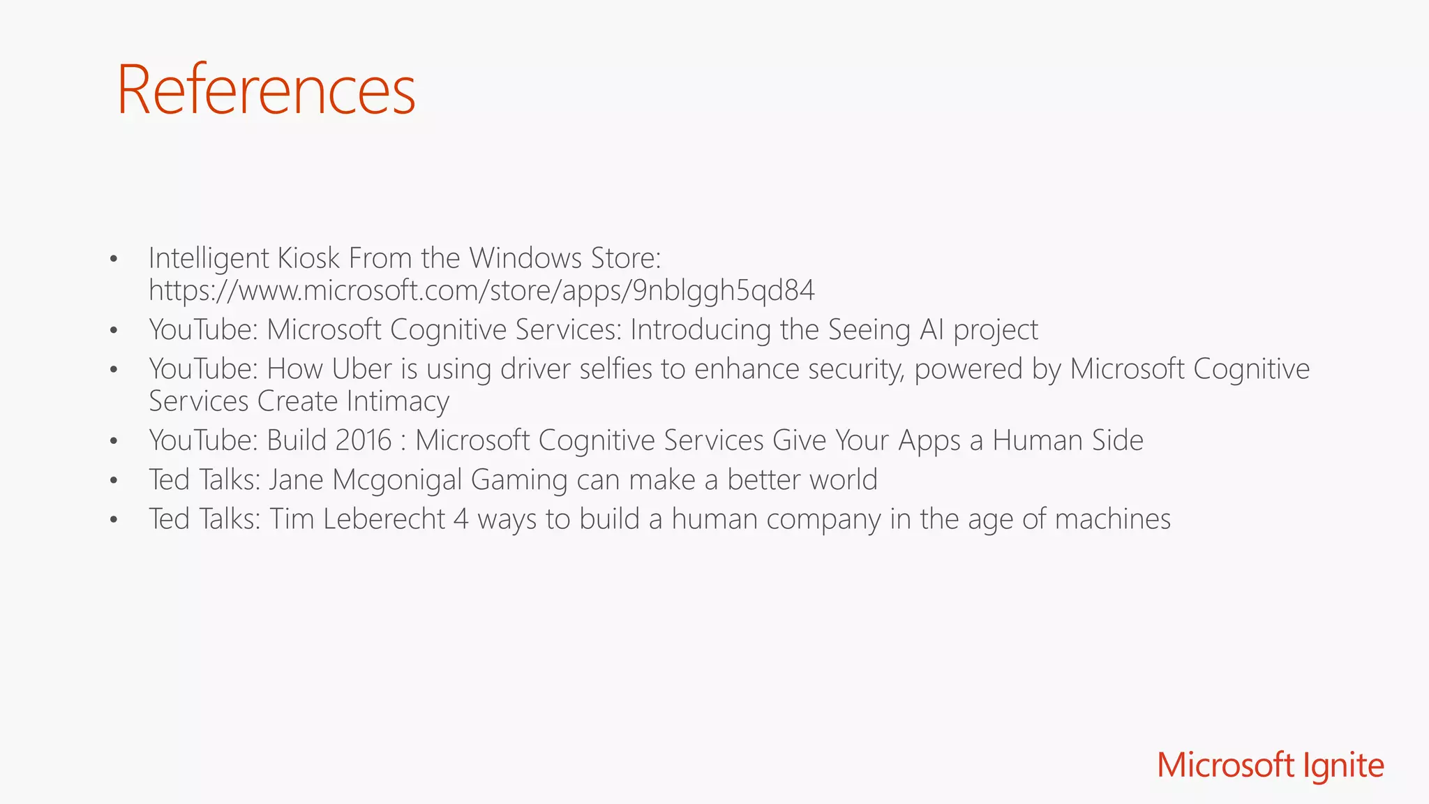 Humanising Innovation Microsoft Ignite 2017 | PPTX | Internet | Computing