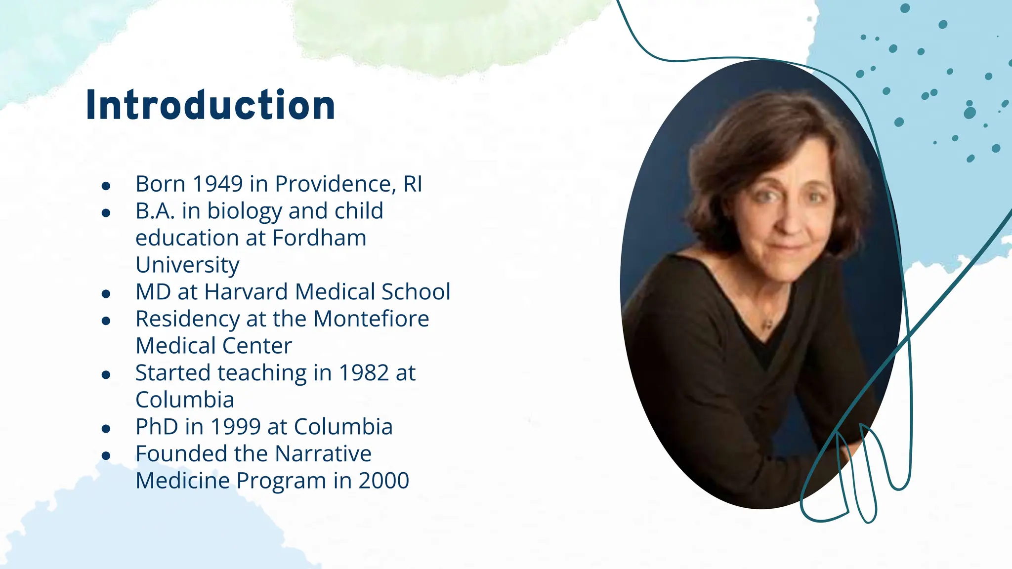 Rita Charon - all about rita charon from yale | PPTX