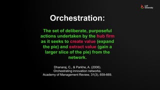Innovation Ecosystem Orchestration | PPT