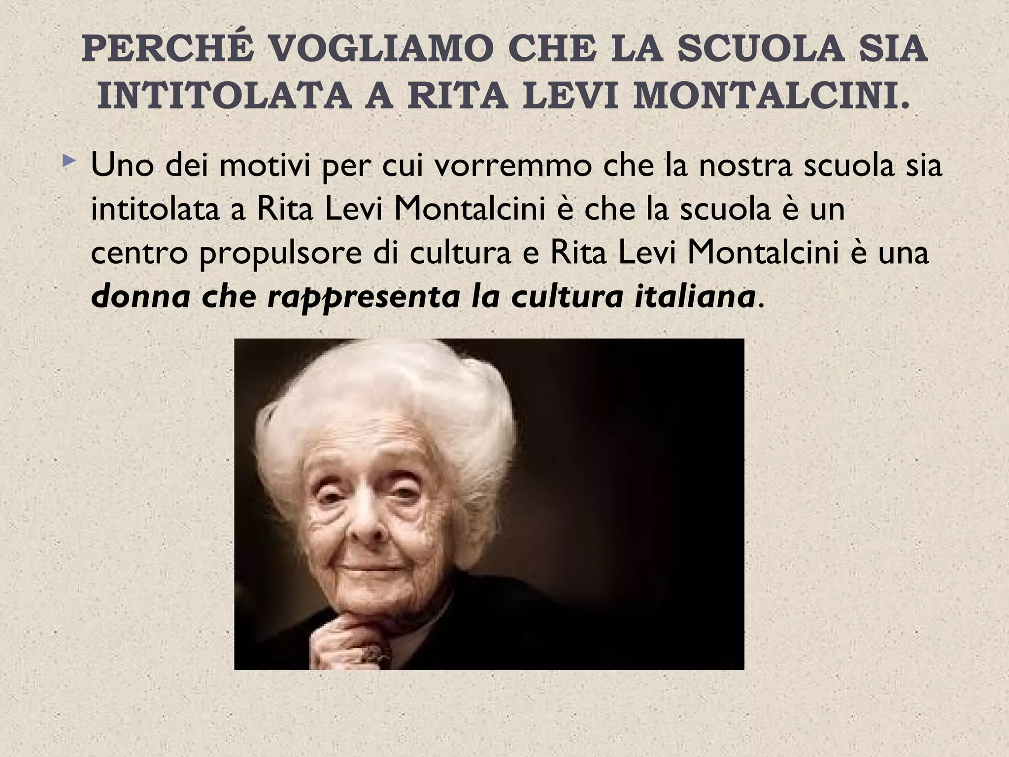 Rita Levi Montalcini | PPT