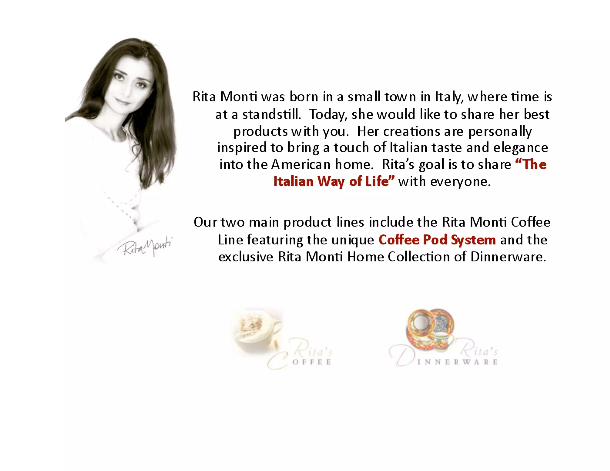 Rita Monti Microsite | PDF