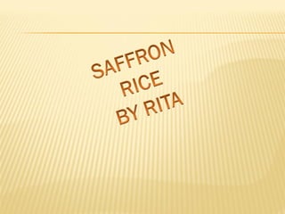Rita rice | PPT