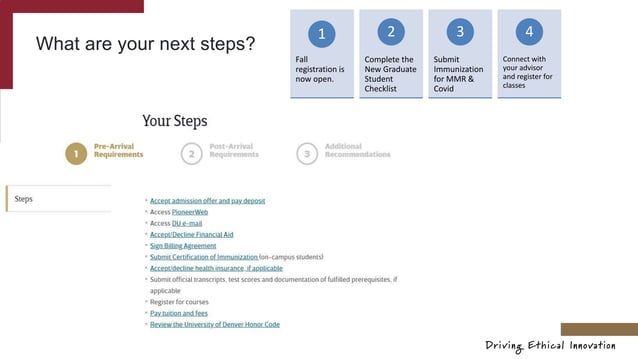 Ritchie School Admitted Student Webinar | PPT