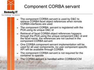AXCIOMA, the internals, the component framework for distributed, real ...