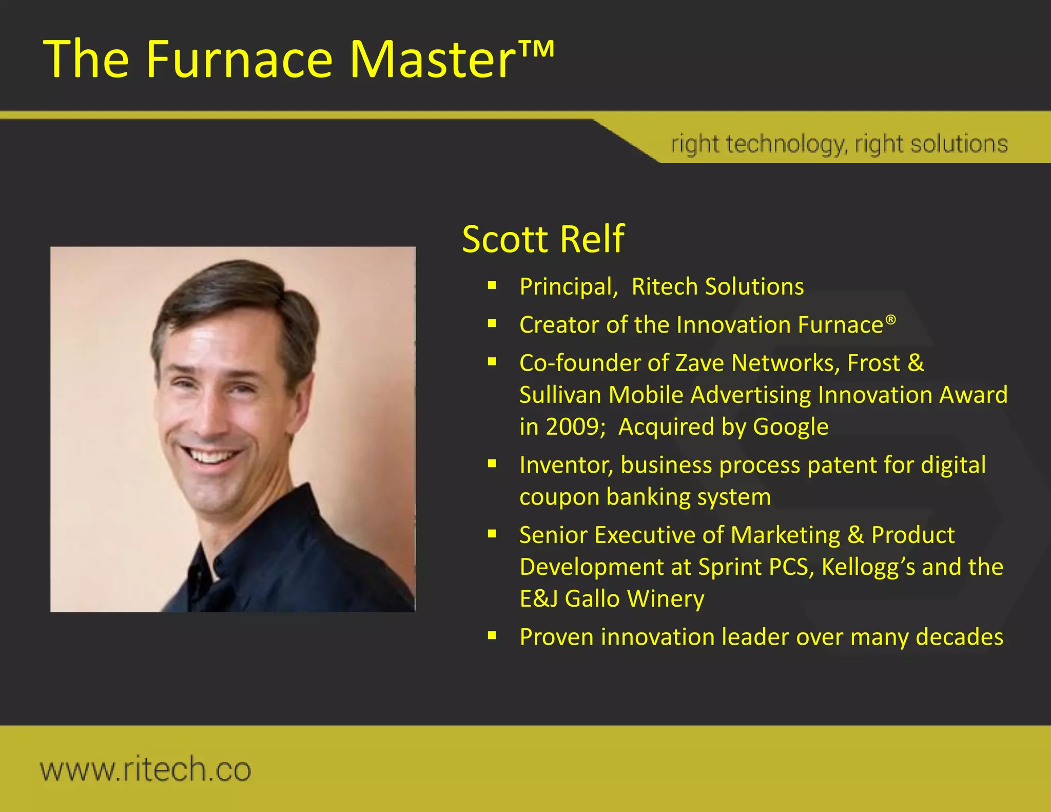 Ritech solutions: Innovation Furnace Overview | PDF