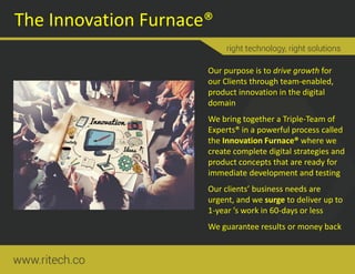 Ritech solutions: Innovation Furnace Overview | PDF