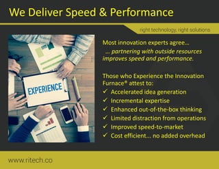 Ritech solutions: Innovation Furnace Overview | PDF