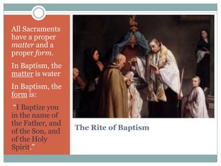 Rite of Catholic baptism | PPSX
