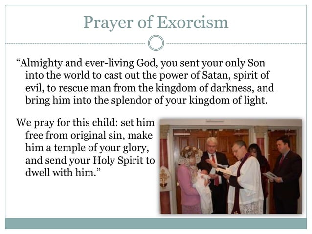 Rite of Catholic baptism | PPT