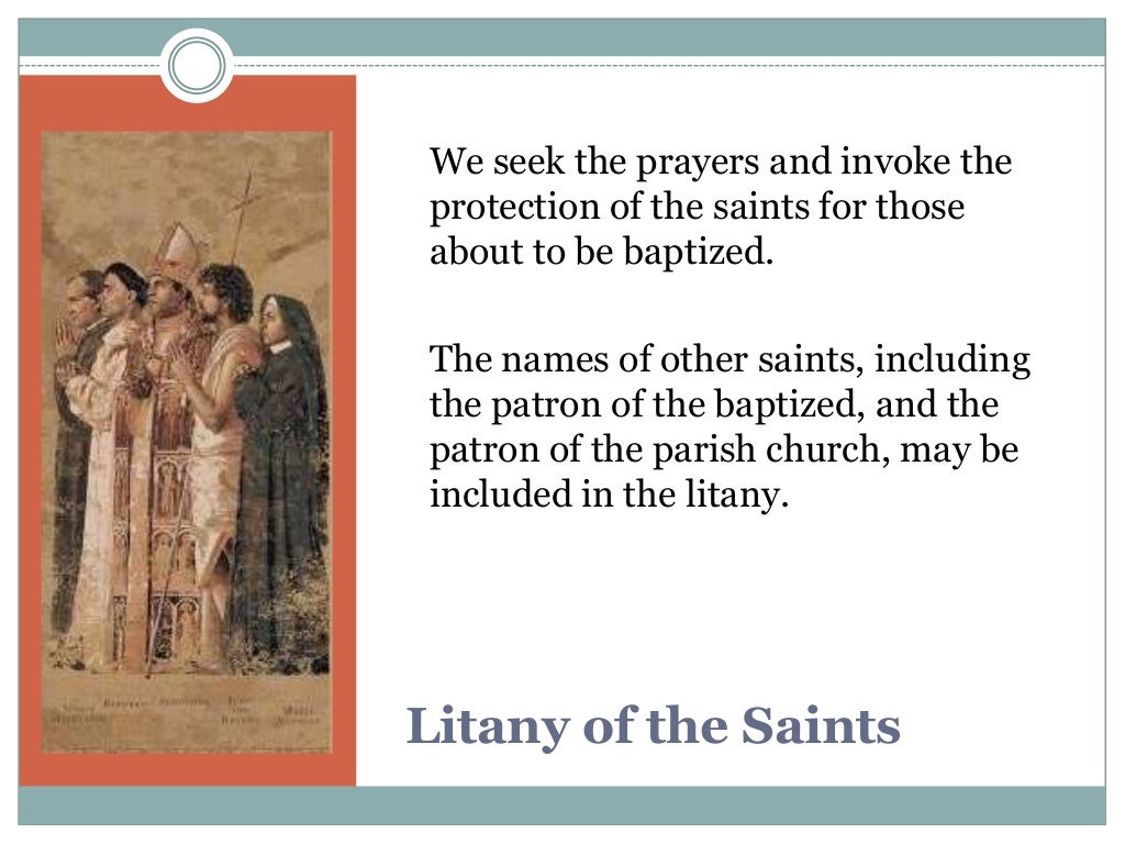 Rite of Catholic baptism