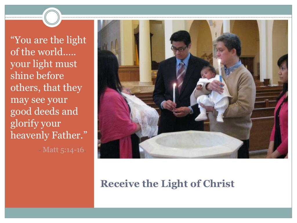 Rite of Catholic baptism