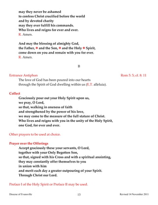 Rite of confirmation.rm revisions | PDF