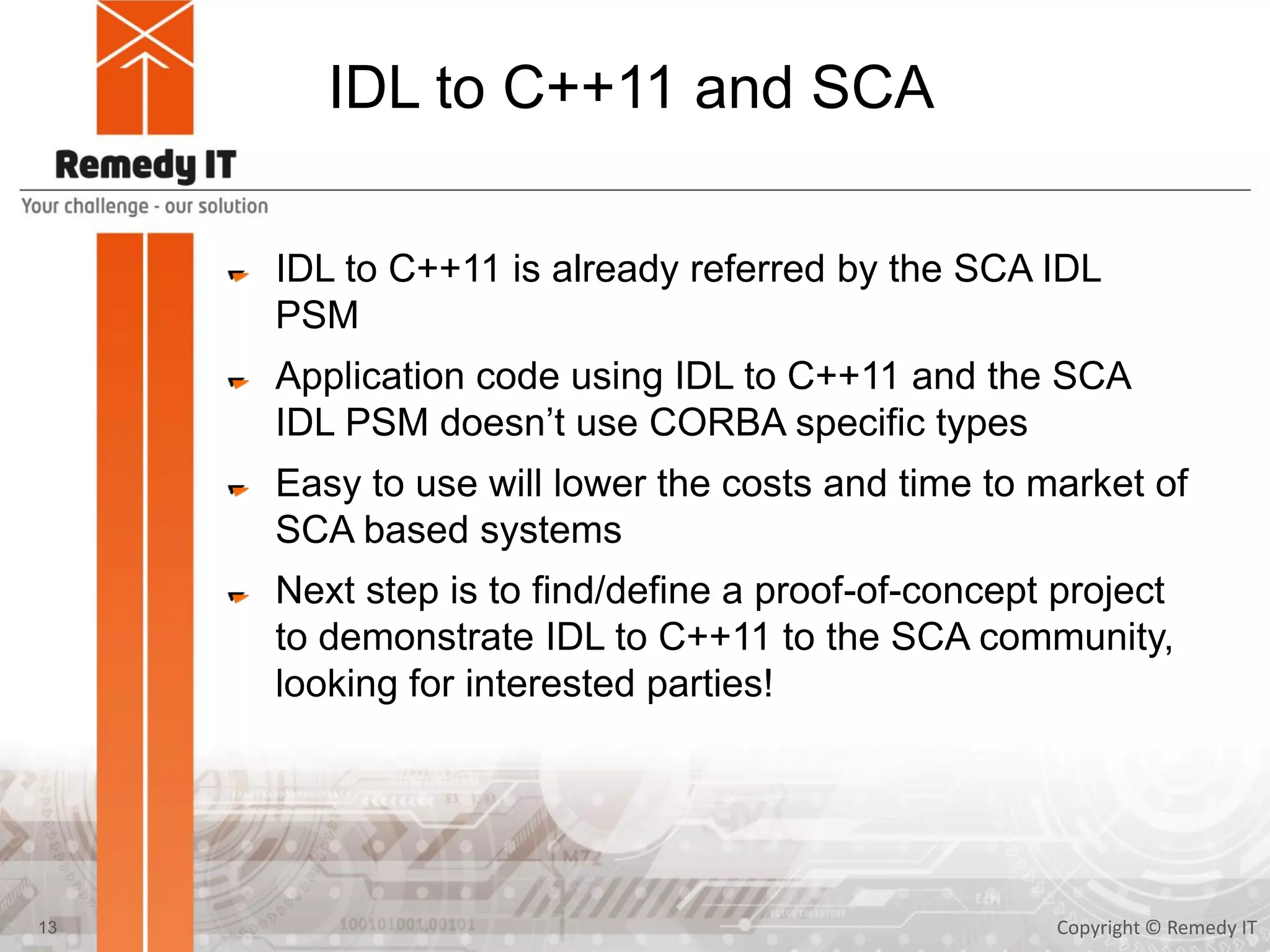 Modernizing SCA through new Object Management Group (OMG) standards | PDF