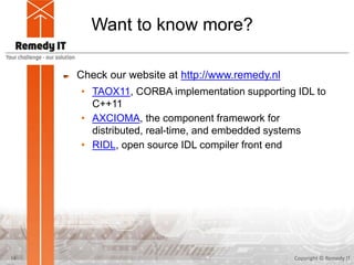 Modernizing SCA through new Object Management Group (OMG) standards | PDF