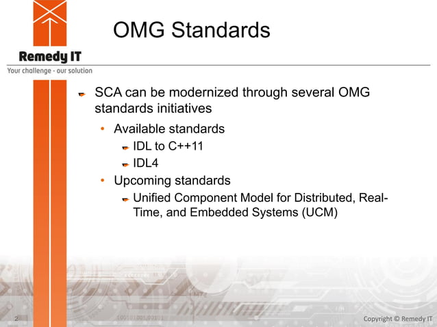 Modernizing SCA through new Object Management Group (OMG) standards | PDF | Programming ...