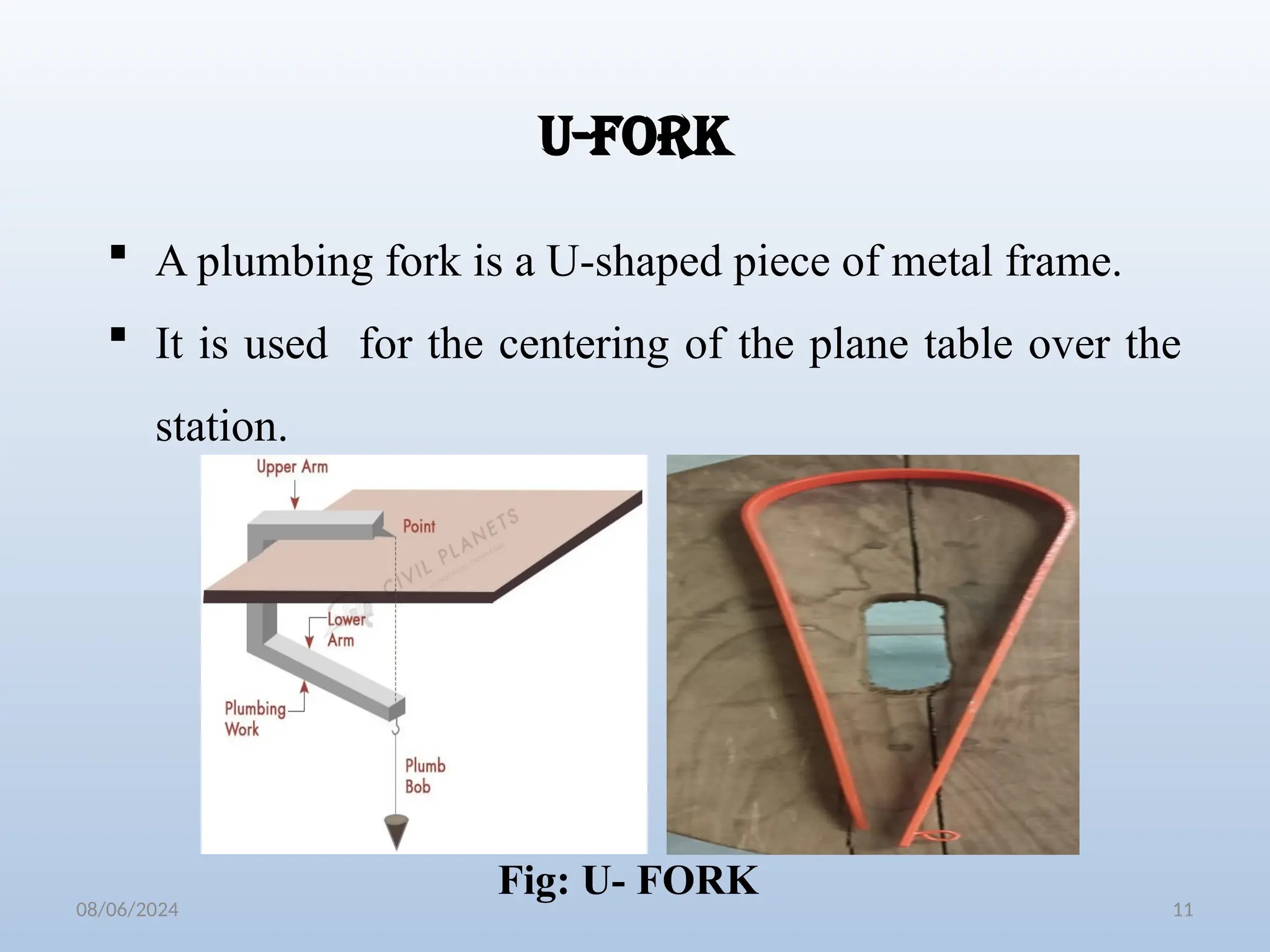 Plane table survey overview instrument used in pts | PPTX