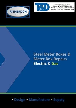 Ritherdon Steel Meter Boxes And Repair Boxes | PDF