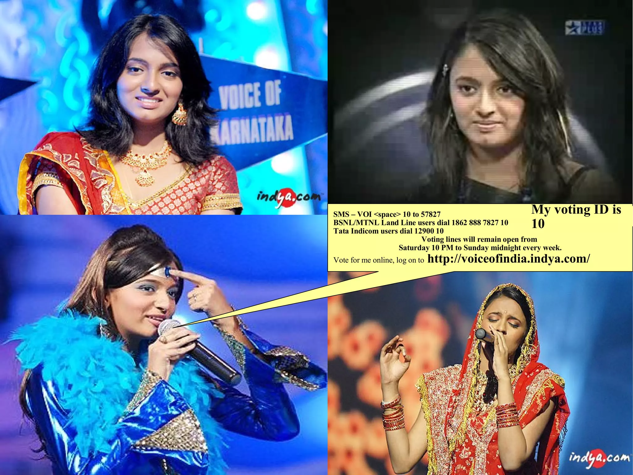Rithisha For Voice Of India | PPT