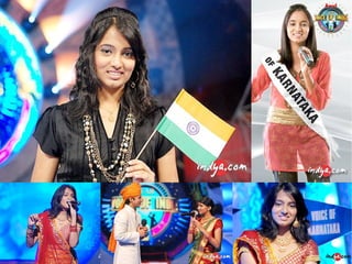Rithisha For Voice Of India | PPT