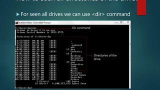 ppt on cmd cammand | PPTX