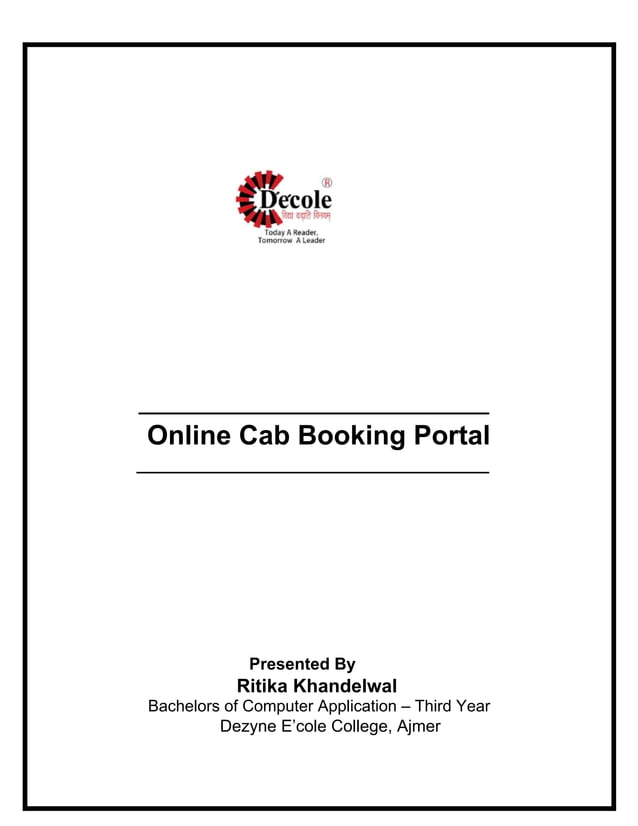 Ritika Khandelwal,BCA-3 Year | PDF